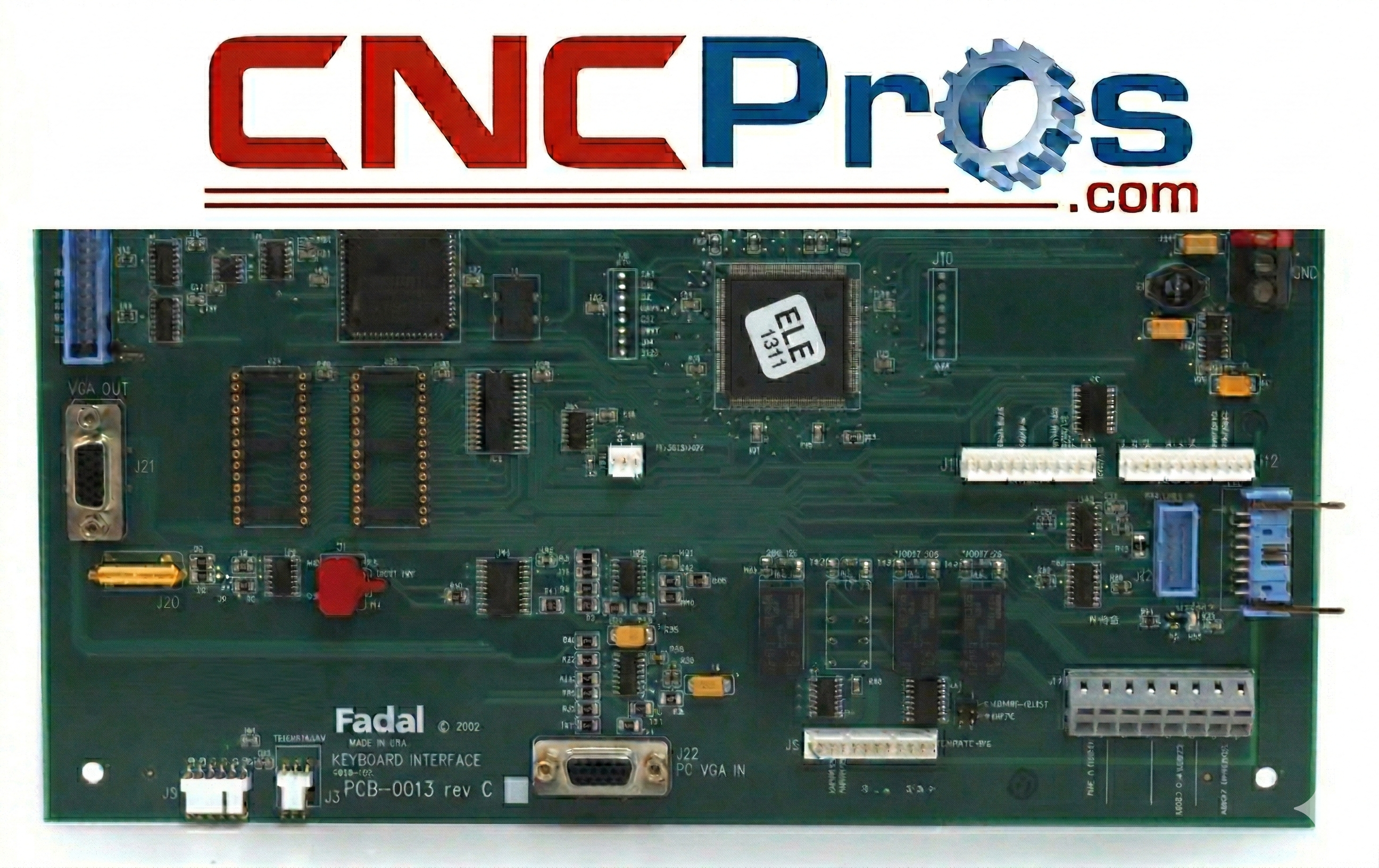 Fadal PC boards for various control features of the controls – CNCPros
